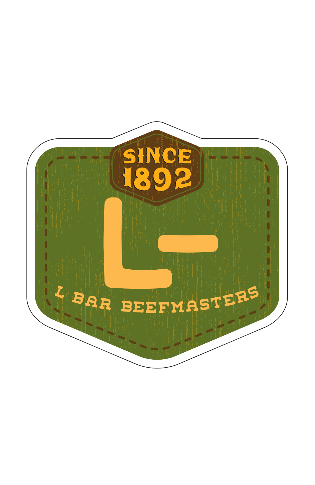 L Bar Beefmasters Sticker Isa Beefmasters L Bar Beefmasters Sticker Isa Beefmasters