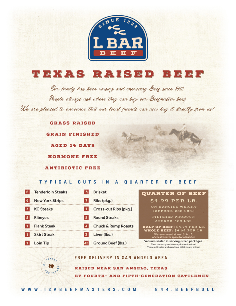 Beef - Isa Beefmasters